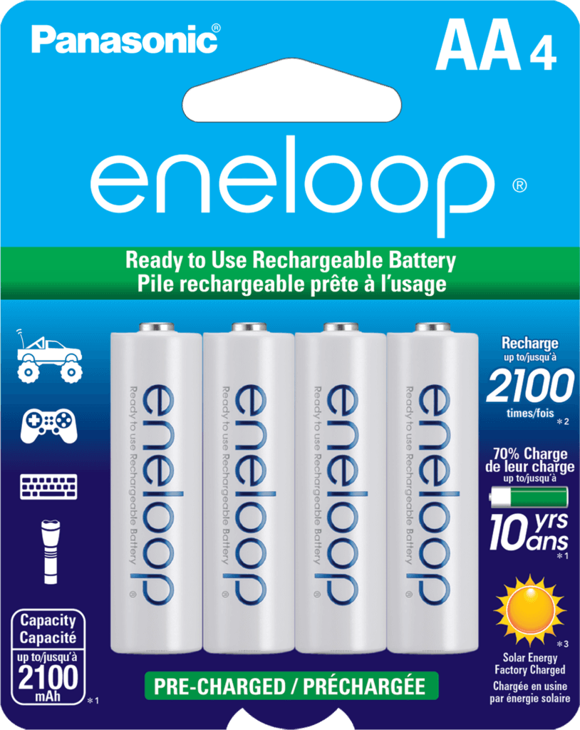 eneloop Rechargeable - Panasonic Battery Products | Panasonic Battery ...