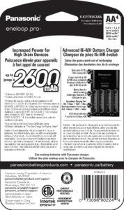 eneloop pro Combo Packs - Panasonic Battery Products | Panasonic ...
